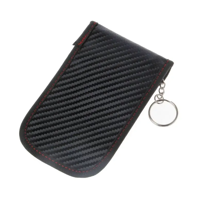 Saco Anti Roubo RFID Fob Chave de Faraday X4YA Sinal de Bloqueio Bolsa ...