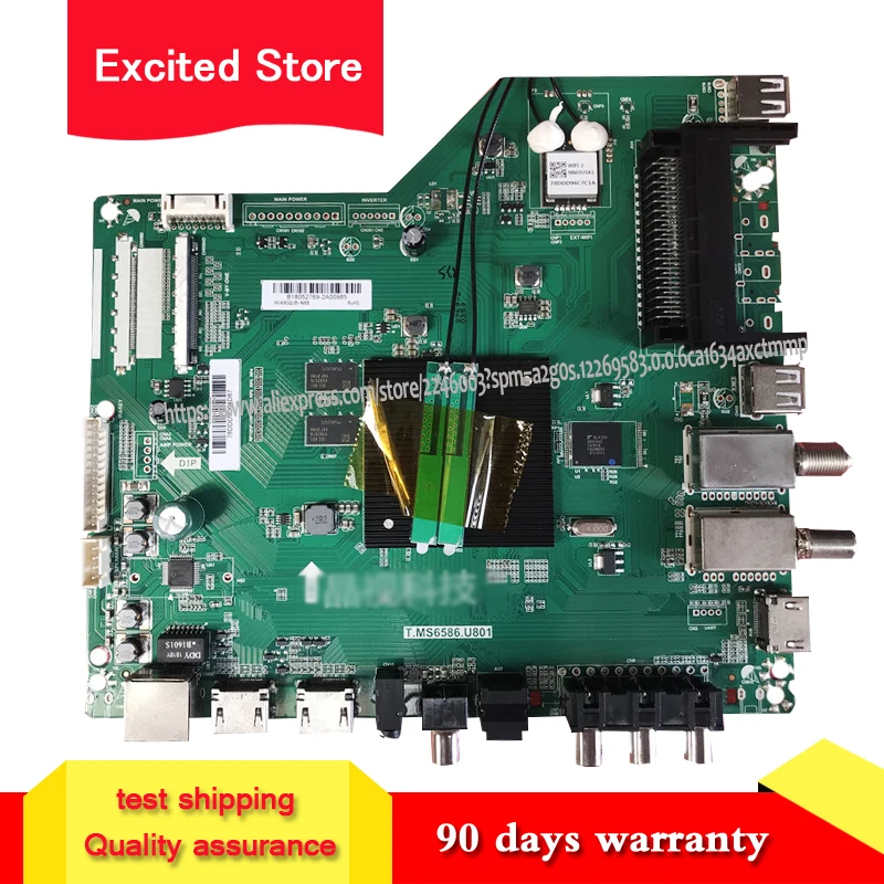 for UHD49A motherboard T.MS6586.U801 working HV490QUB N8B|Computer ...