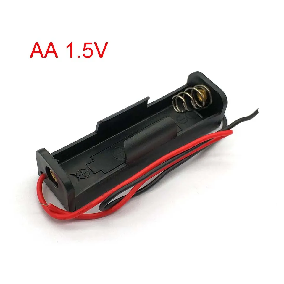 AA Battery Holder 1.5V AA Battery Storage Case AA Plastic Box Holder ...