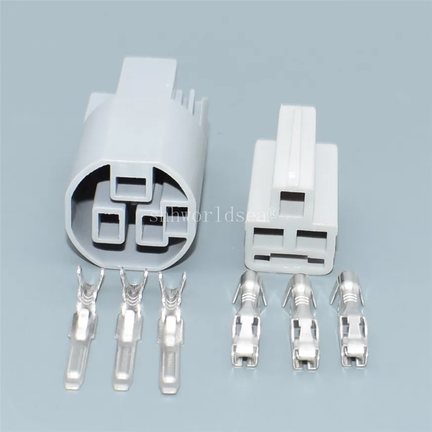 3 Pin Automobile Cigarette Lighter Wiring Harness Connector Plug Male Female Socket For Car ...