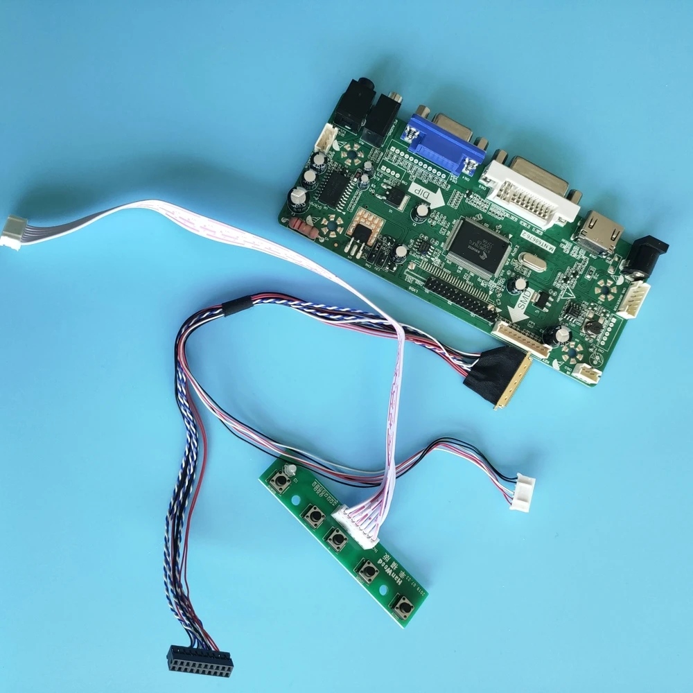 Kit For HSD101PFW2-B00 DVI LED LCD M.NT68676 HDMI-compatible VGA Screen ...