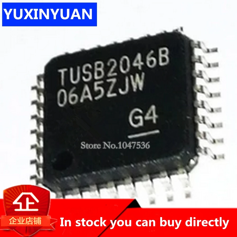 5pcs Tusb2046bvf Tusb2046bv Tusb2046b Tusb2046 2046bvf 2046 Qfp Ic Hub Controller Usb 32lqfp ...