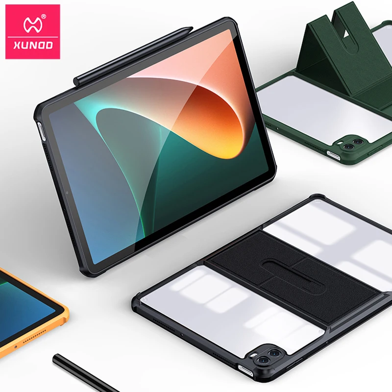 For Xiaomi Mi Pad 5 Case Invisible Stand Holder Airbags Shockproof ...