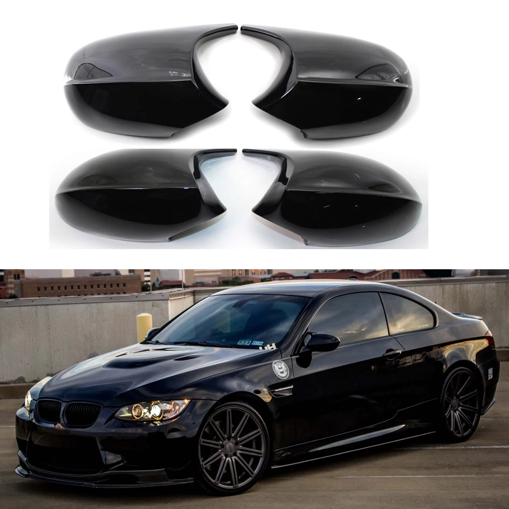 Replacement Rearview Side Mirror Covers Cap For Bmw E90 E91 E92 E93 E81 ...