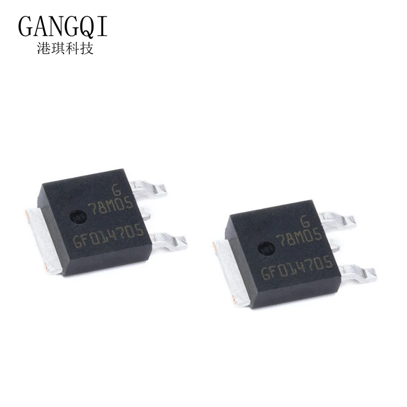 10PCS-78M05-Patch-7805-Three-Terminal-Voltage-Stabilization-L78M05CDT ...