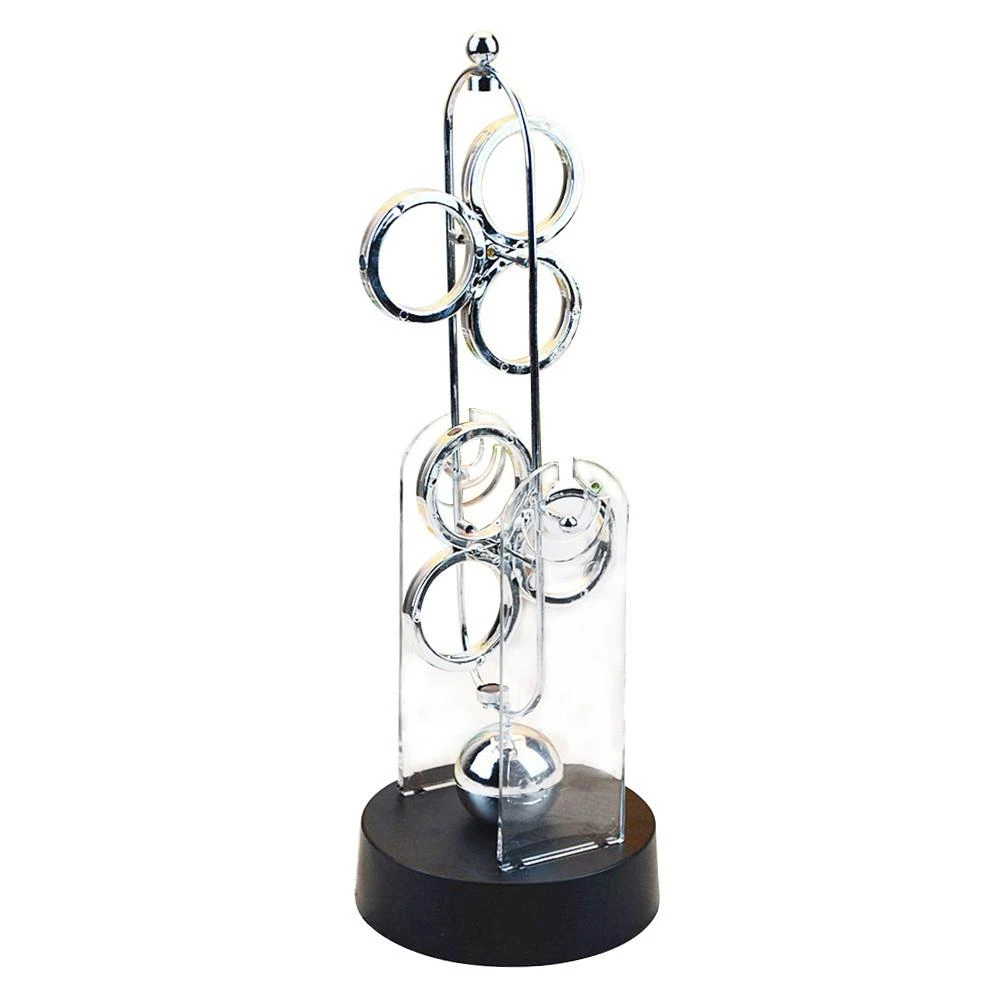 Desktop Double Wheel Perpetual Motion Instrument Balance Ball Science ...