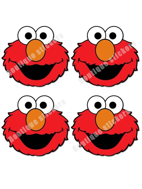 Elmo Face Clipart