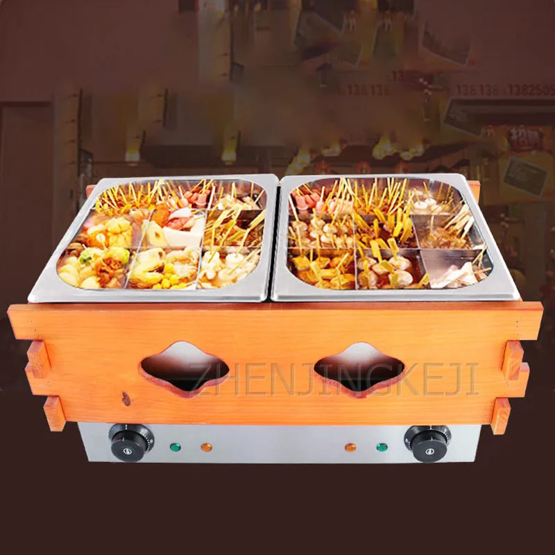 Electro-thermal-18-cells-Double-Cylinder-Oden-Cooking-Machine ...
