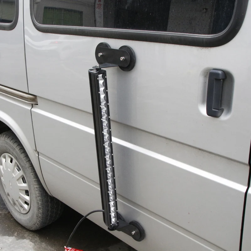 Led bar Magnet Rubber Magnetic base Neodymium Magnet sucker Bracket for ...