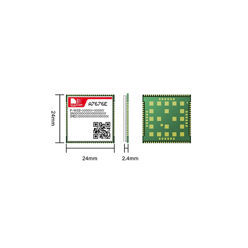 Simcom A7676e Lte Cat1 Module 450mhz Frequency Band Compatible With ...
