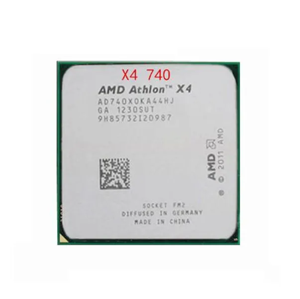 AMD Athlon X4 740 X740 FM2 CPU Quad Core 100% ทำงานอย่างถูกต้อง ...