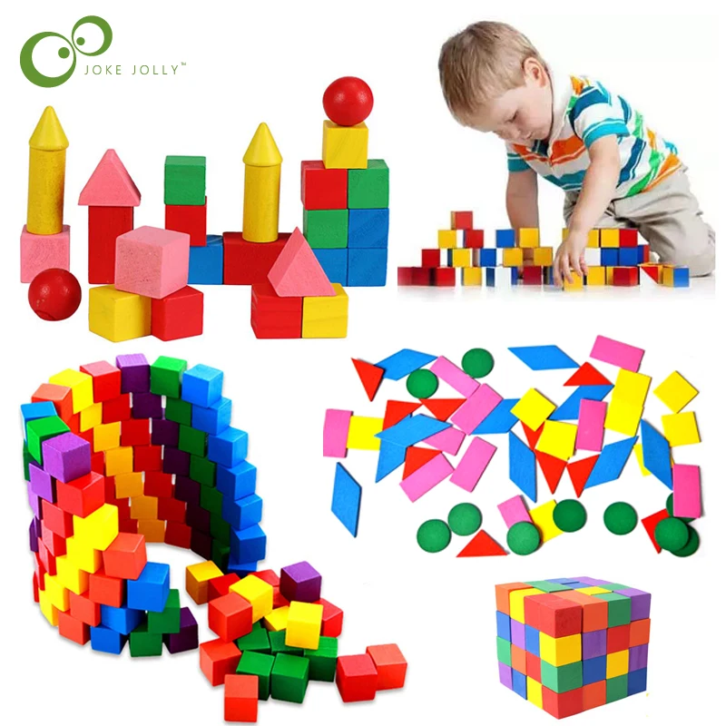 1Set Figure Arithmetic Baby Math Circular Color Wooden Toys ...