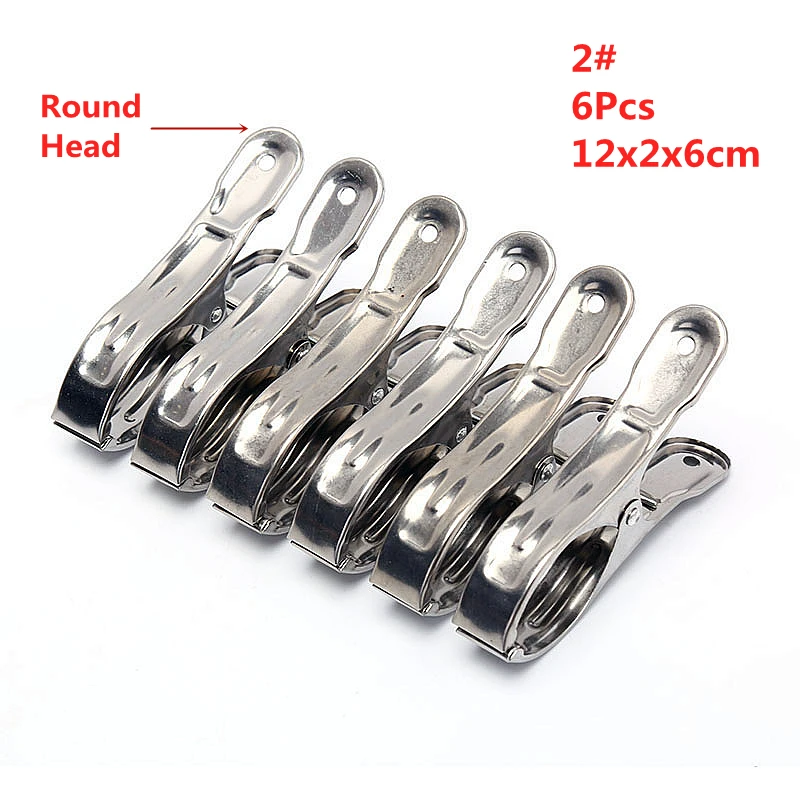 Pince à linge,Pinces à linge en acier inoxydable, pinces à linge Anti ...