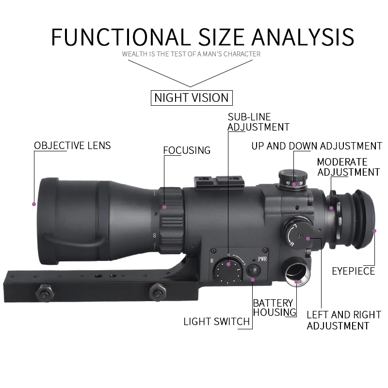 MK-390 FMC Full HD объектив диапазон тепловизор Охота дикая природа ...