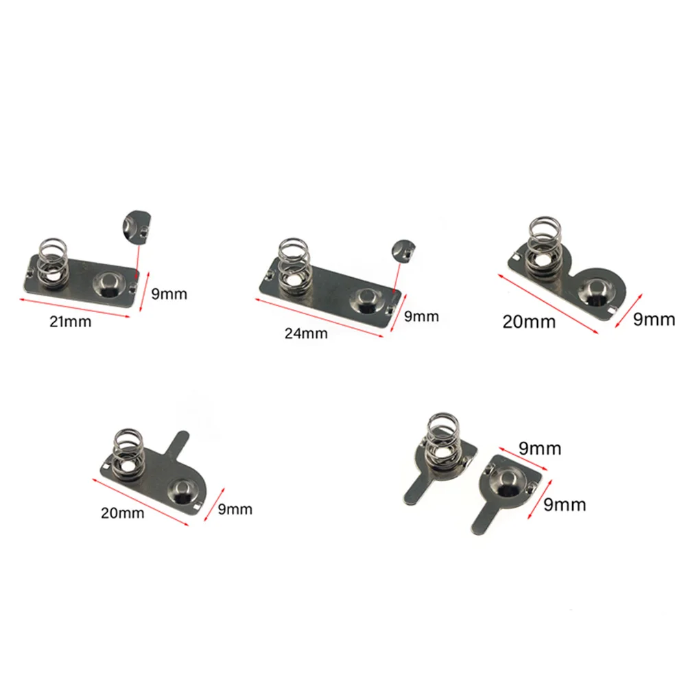 PENGFA Wshao store 10 Types Replacement Metal Batteries Spring Contact ...