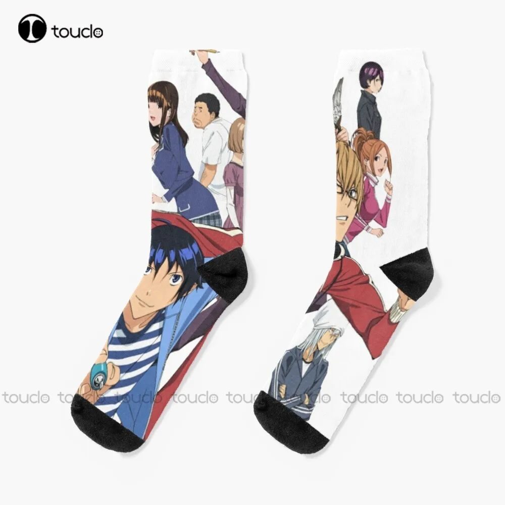 Bakuman Anime Manga Socks Girls Socks Personalized Custom Unisex Adult ...