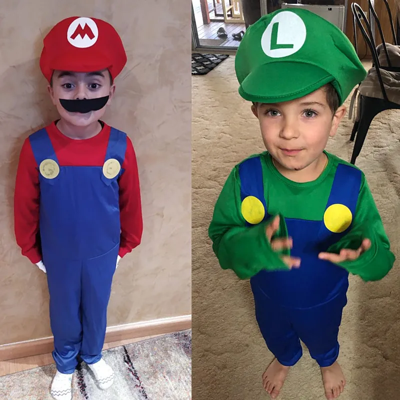 Child-Anime-Cosplay-Costumes-Halloween-Christmas-Funny-Louis-Brothers ...
