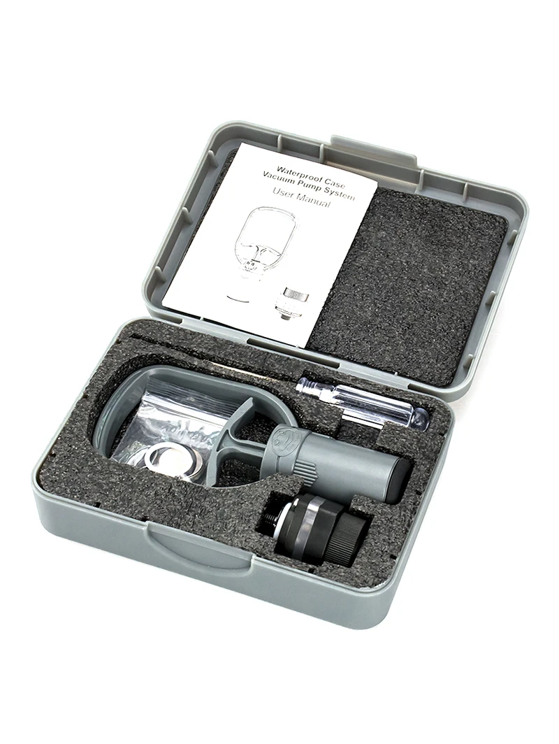 Pompe à vide étanche pour Sony A7 III, A7R III, A9, GH5, TG5, TG4 ...
