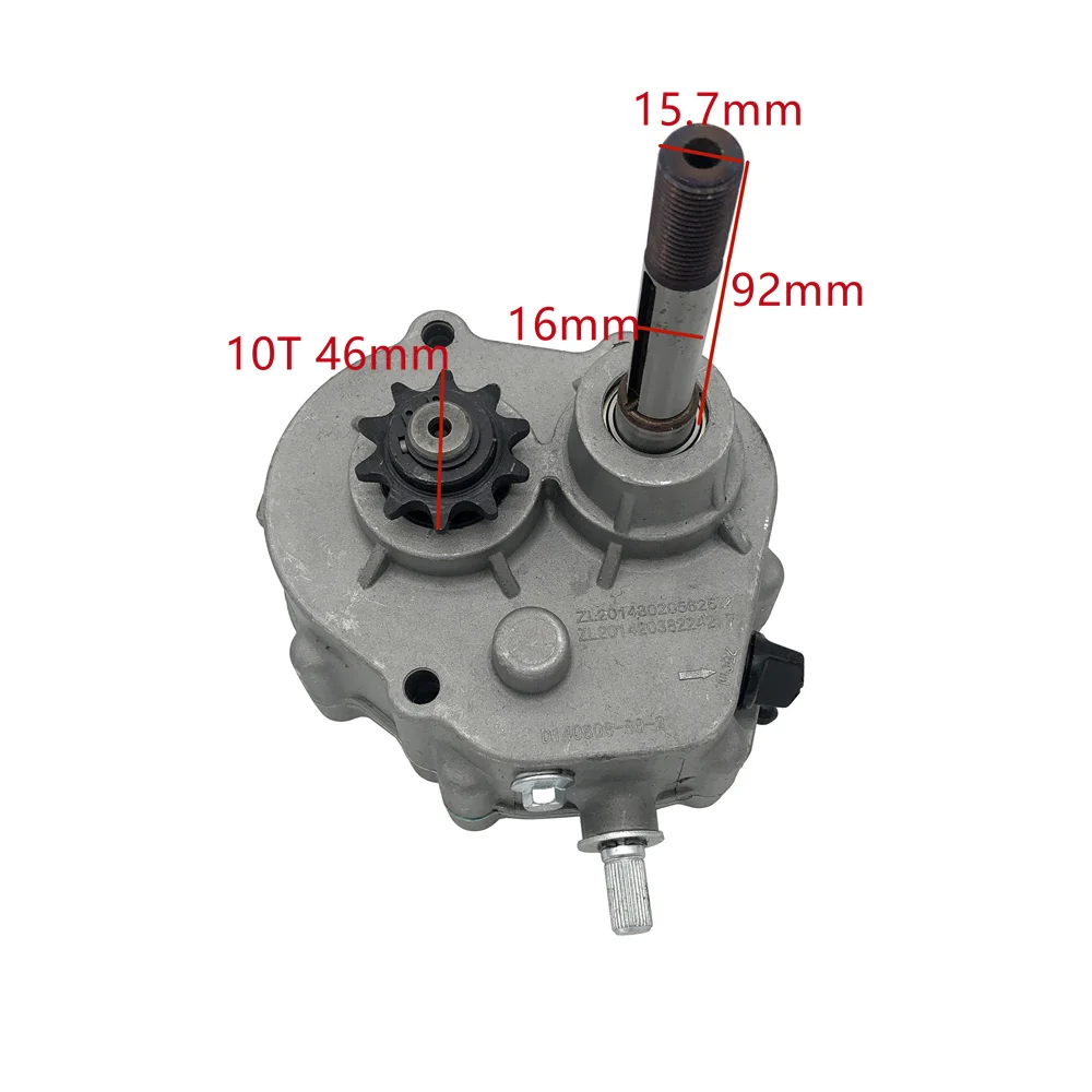 Reverse Gearbox Transmission For Go-Karts With 30 Torque Converter