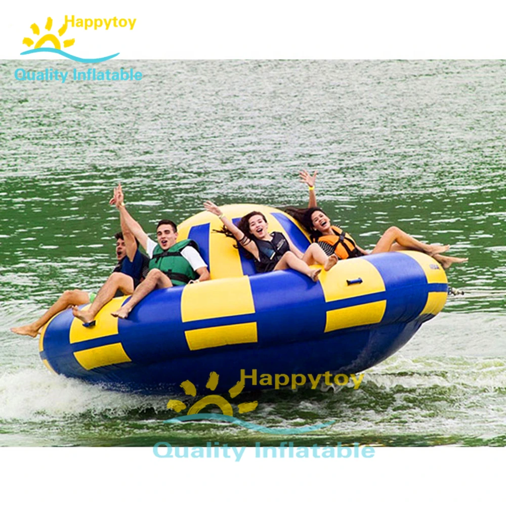 Barco-inflable-de-Disco-volador-remolcable-Saturno-acu-tico-para-juegos ...