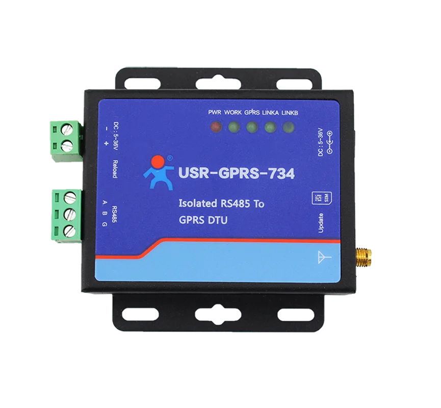Industrial GPRS device USR GPRS232 734 RS485 GSM GPRS Modem, RS485 to ...