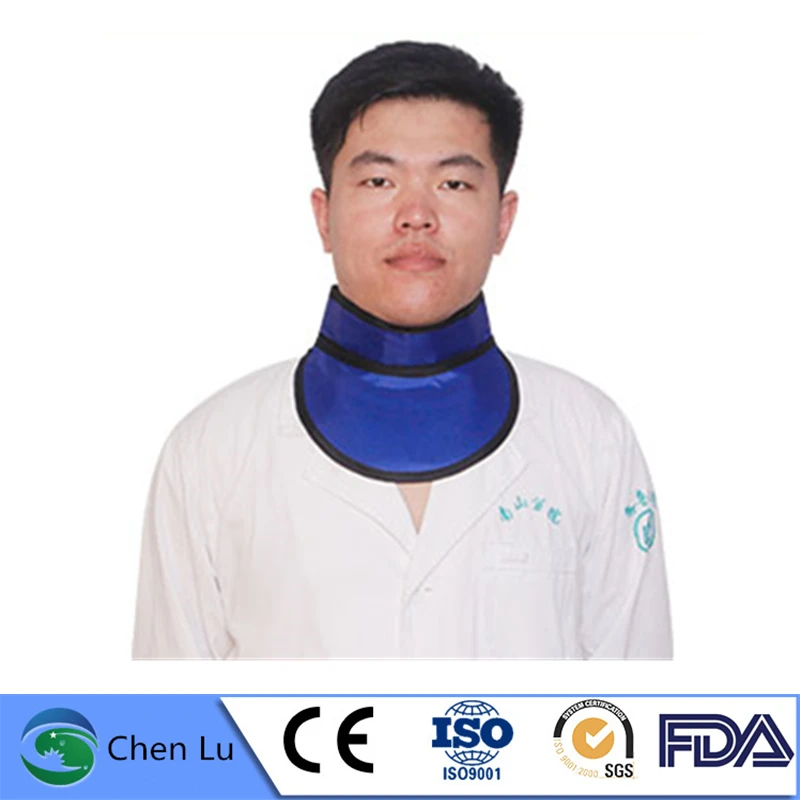 Genuine x-ray protective thyroid collar hospital hospital, nuclear ...