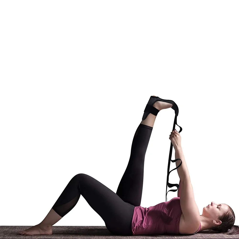 Yoga-Stretching-Strap-Flexibility-Belts-Leg-Stretcher-For-Ballet-Sport ...
