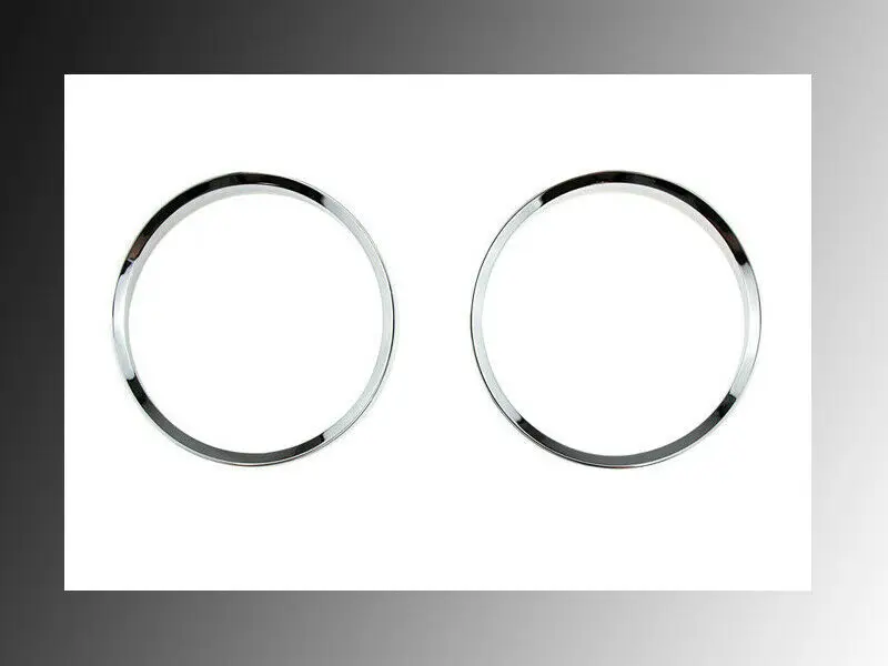 Chrome Dashboard Dial Gauge Rings Bezel Trim For BMW E60 E61 Pre LCI M5 ...