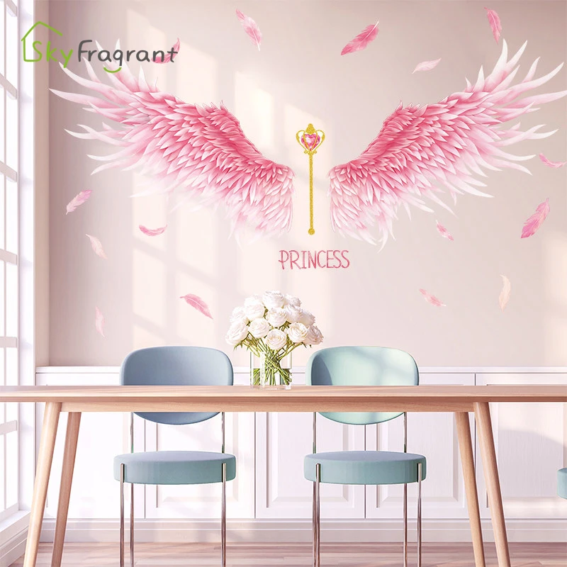 Red Angel Wings Wallpaper
