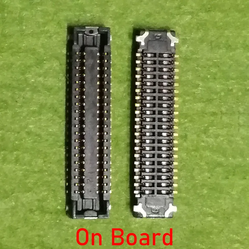 2pcs 40pin LCD Display FPC Connector Port On Board Flex Cable For ...