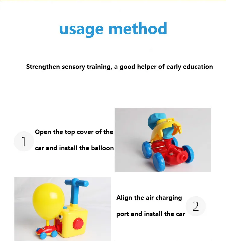 Toys & Games Power Balloon Launch Tower Puzzle Fun Education Inertia ...