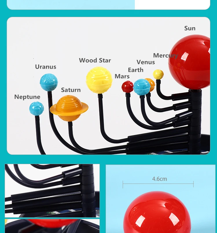 Light Projecting Model Planetarium w/Solar System and Planets – Great ...