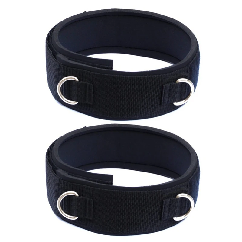 Padded Thigh Resistance Band Rope Straps Gym Strength Training Fitness ...