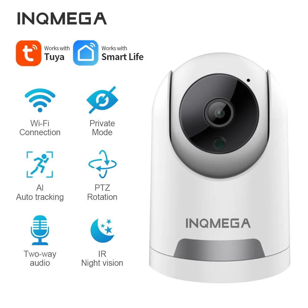 INQMEGA 1080P IP Camera Wireless Wifi Cam Indoor Home Security ...
