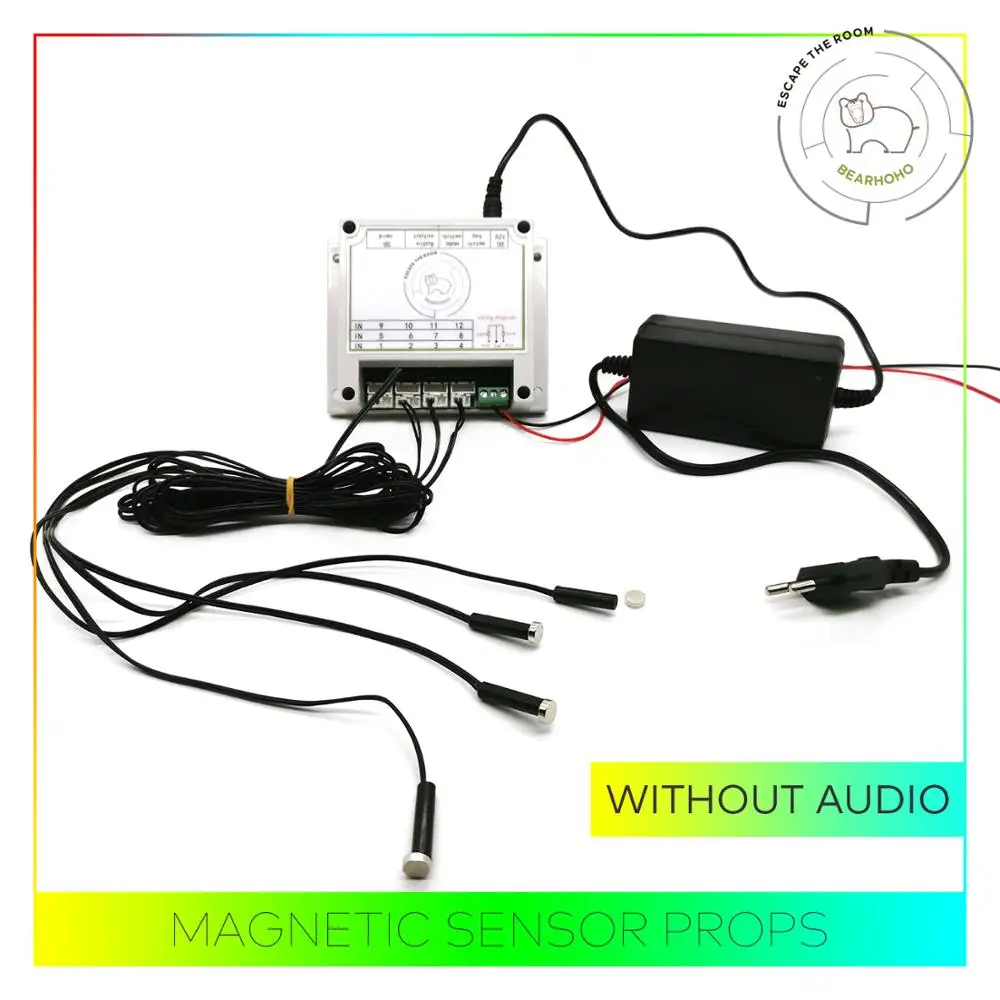 Escape Room Props Magnetic Props Put Magnet Sensor in Right Order to ...