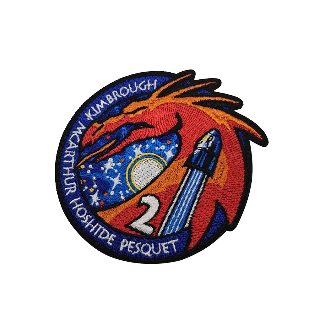 Spacex Dragon Patches