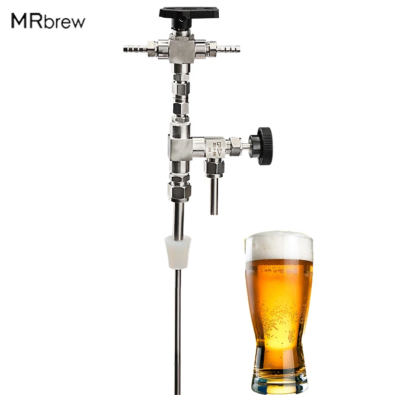 Counter Pressure Beer Bottle Filler,Homebrew Beer Gun,Stainless Steel ...