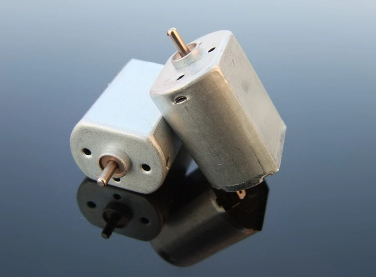 Micro Mini 130 DC Motor 5V-12V 9000RPM 50mA 2mm Diameter shaft Metal ...