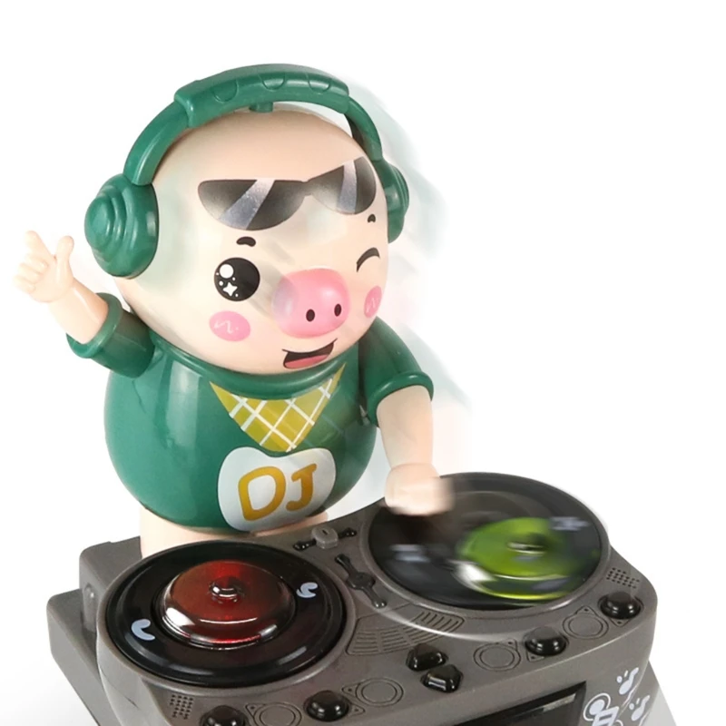 Piggy-DJ-Electronic-Movable-Toys-Parent-Child-Communication-KidsToy ...