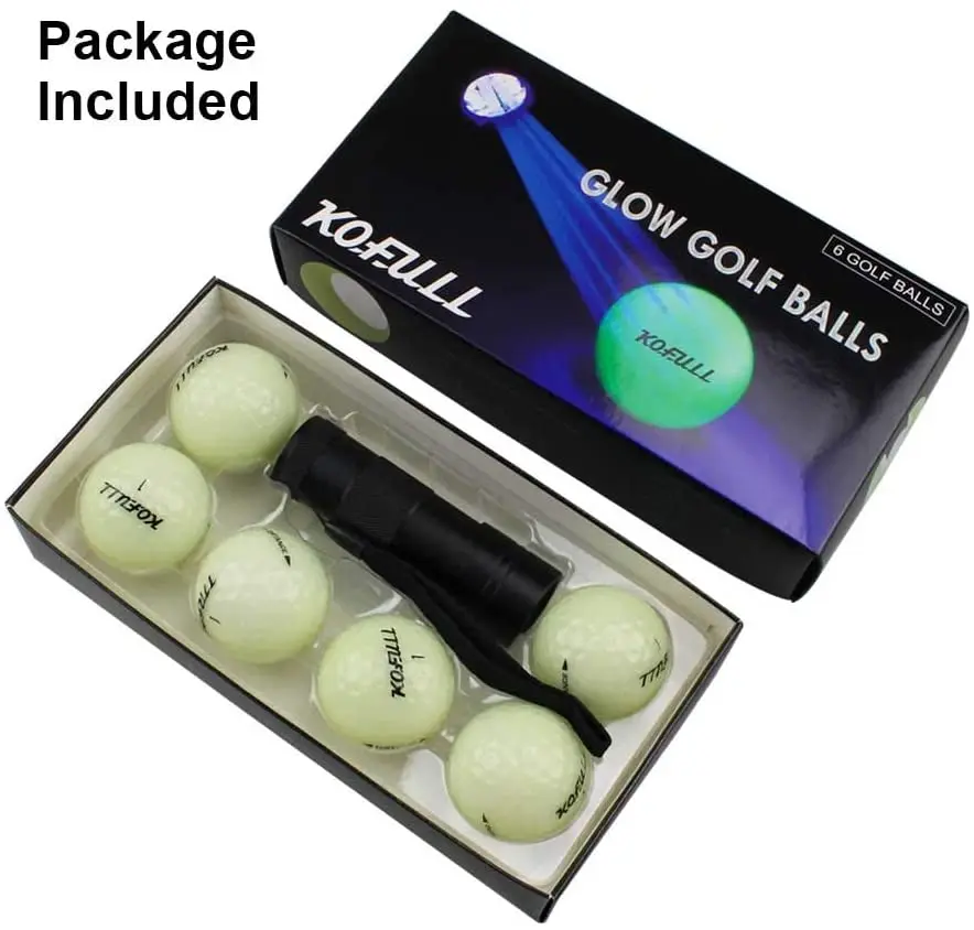 6-Packs-Glow-Golf-Balls-for-Night-Sports-Tournament-Fluorescent-Glow-In ...