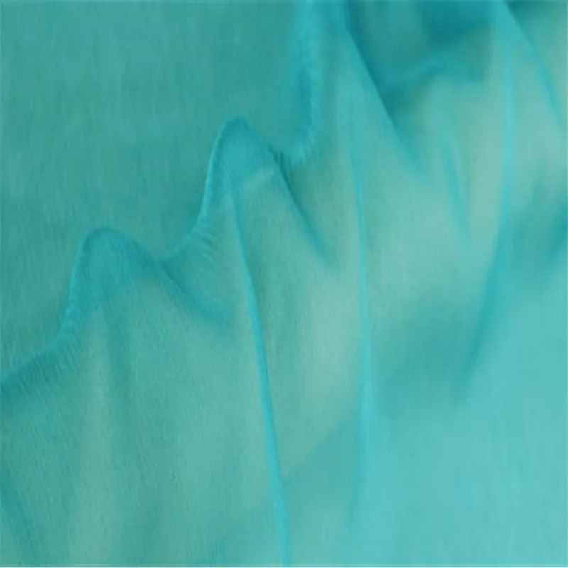 Шелковая гофрированная шифоновая ткань 5,5 момме 140 см 5" экологически ...