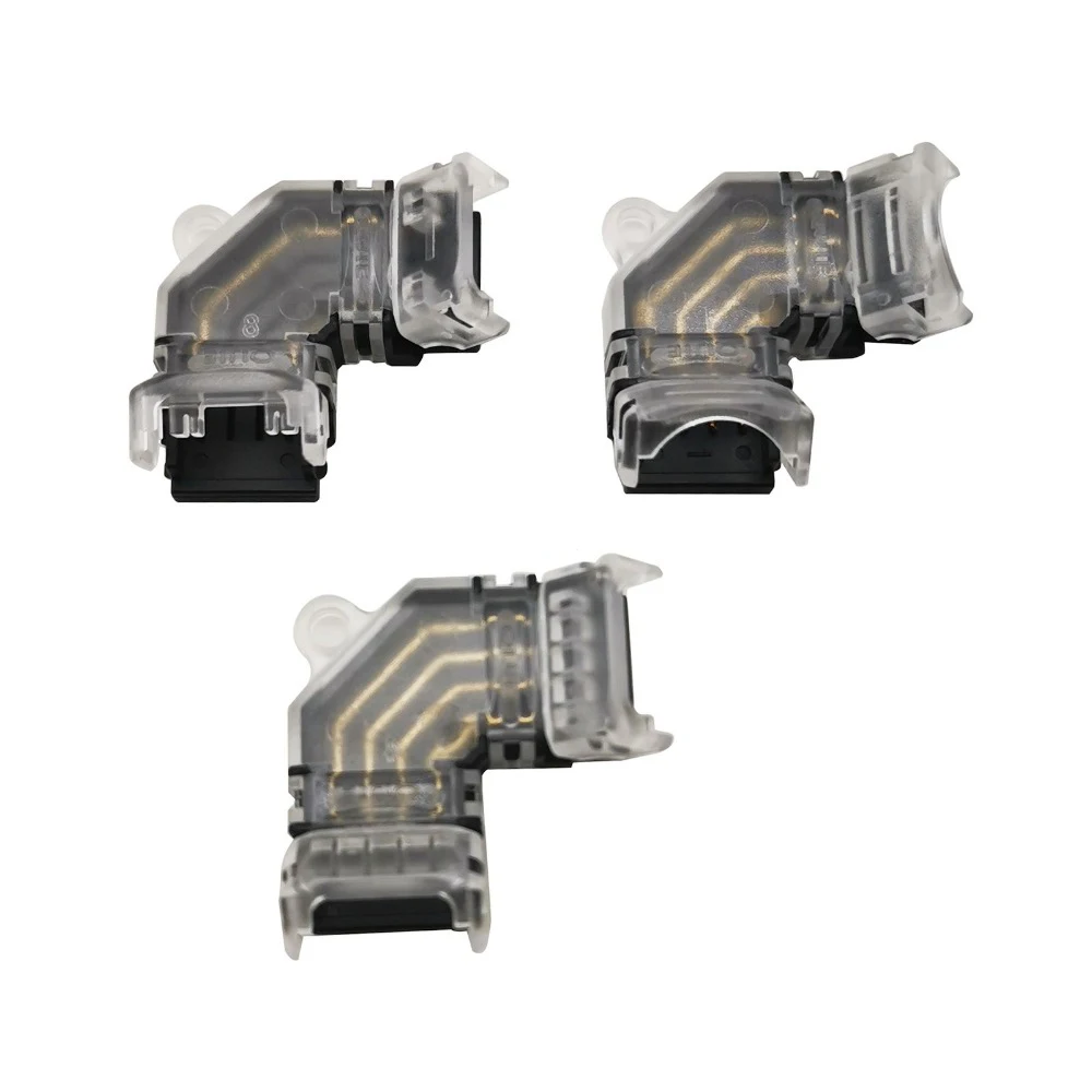 5pcs-L-Shape-LED-Strip-Corner-Connector-High-Density-2Pin-or-4pin-10mm ...