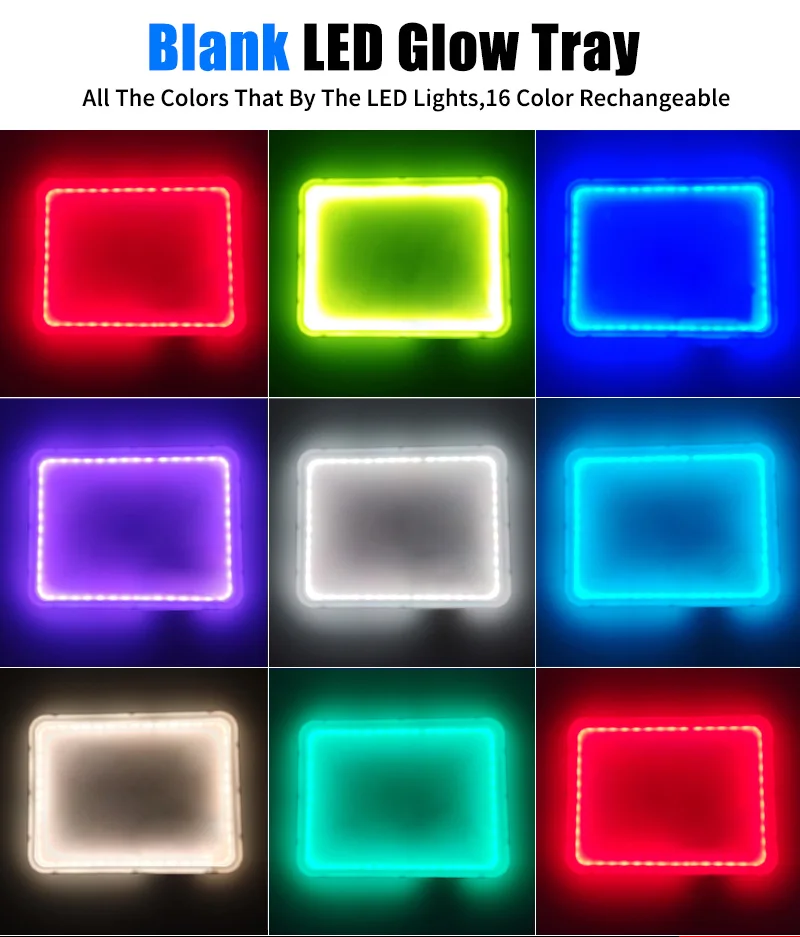 back woodcookies led light tray set Home & Living Decorative Trays etna ...