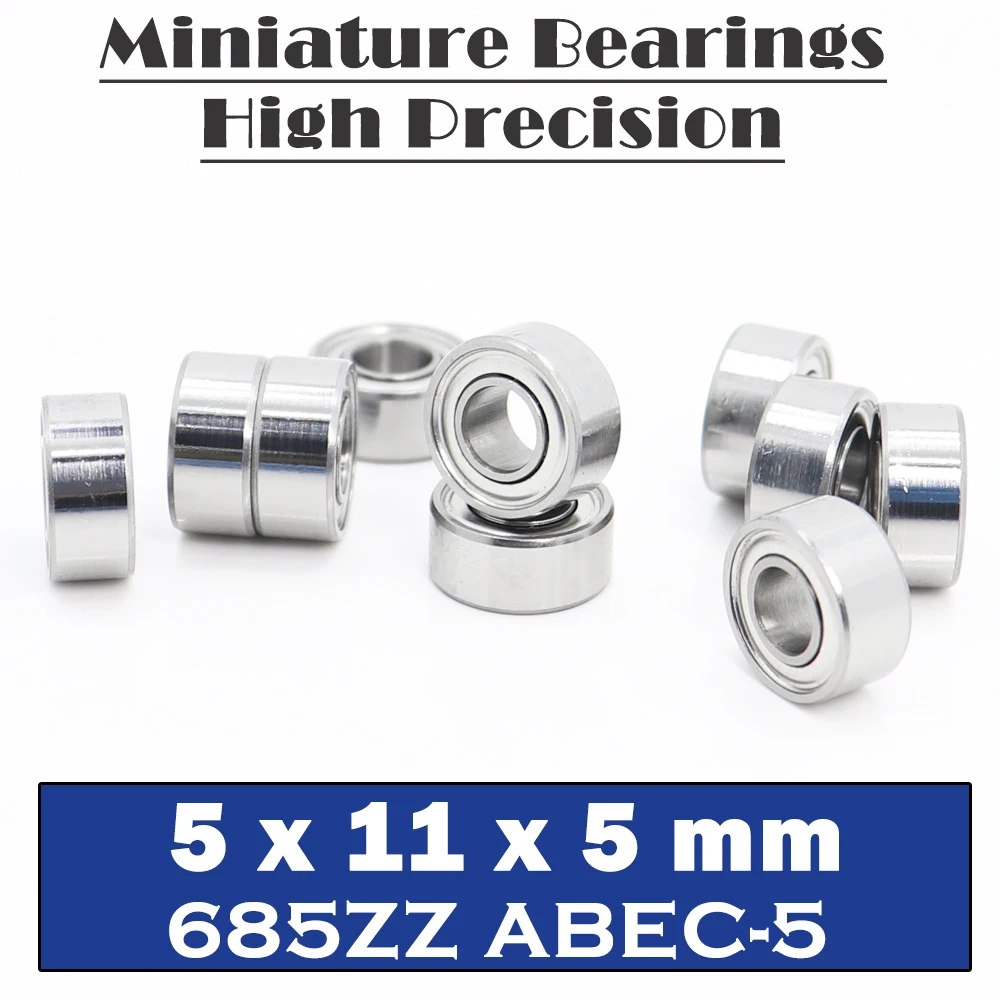 685ZZ-Bearing-ABEC-5-10-PCS-5-11-5-mm-Miniature-685-ZZ-Ball-Bearings ...