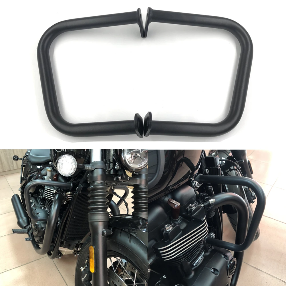 Motorcycle Bumper Engine Guard Crash Bars For Triumph Bonneville Bobber ...