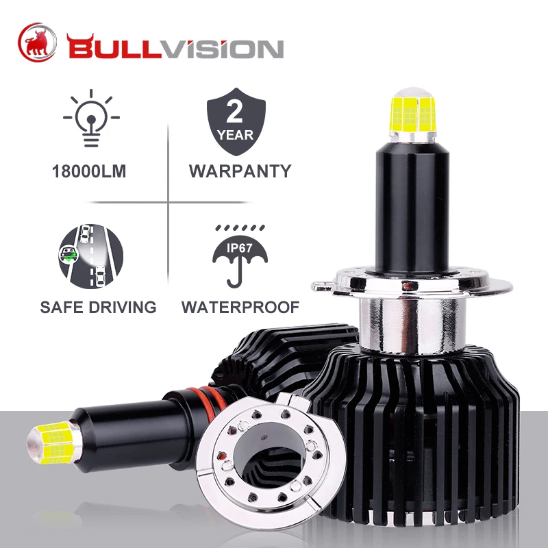 18000 Lm 3d 360 H7 Led Car Headlight Bulb 5000k 48 Csp H11 H8 H1 Hb3 ...