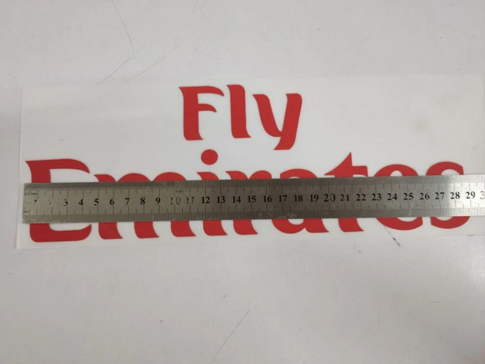 Fly Emirates Logo Red