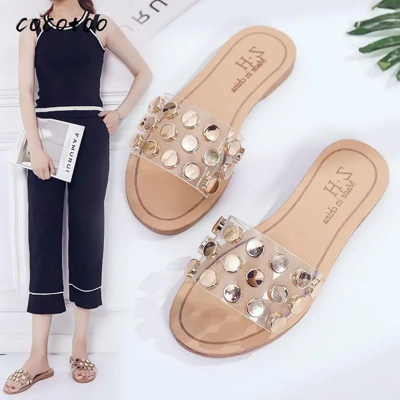 Versión coreana de las nuevas zapatillas de moda 2020 mujeres verano ...