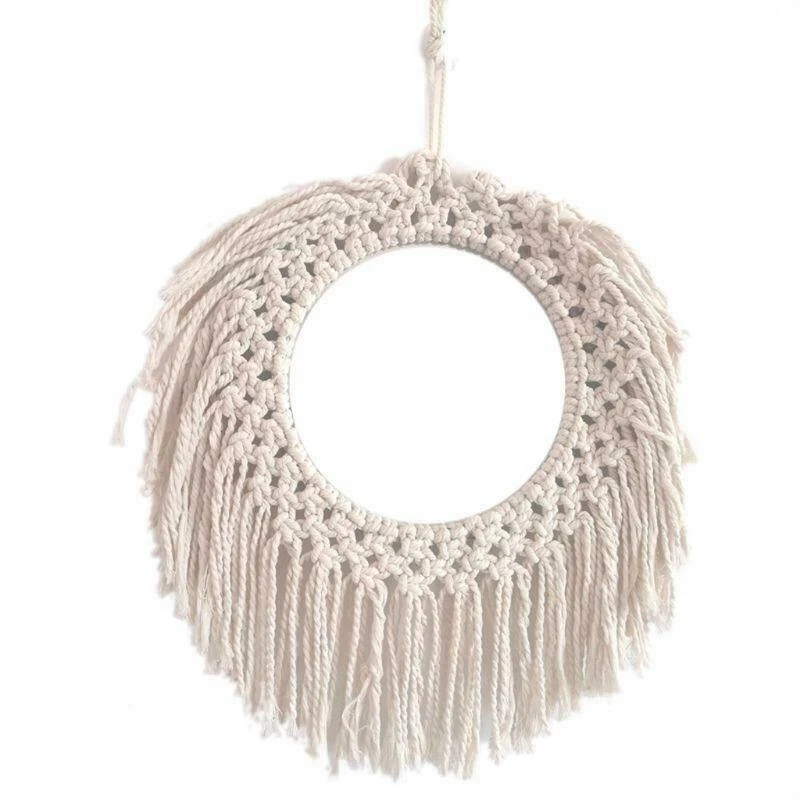 Macrame Round Mirror | Macrame-design.com