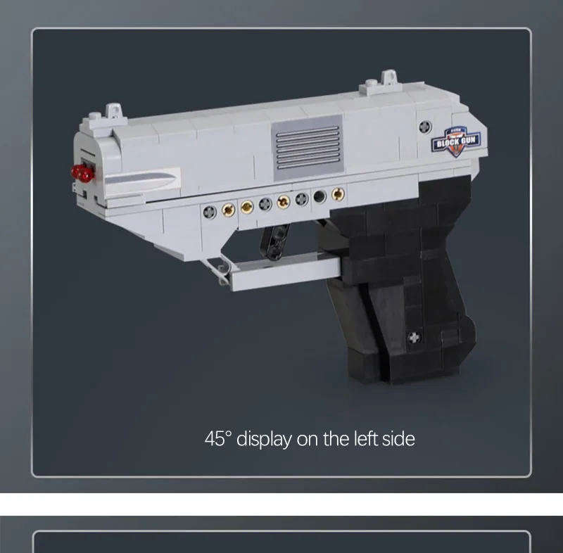 Cada Double-Barreled Pistol Technical Gun - Building Toys